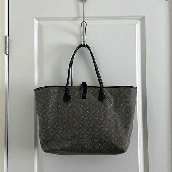 Dooney & Bourke | Bags | Dooney Bourke Monogram Tote Bag Large | Poshmark
